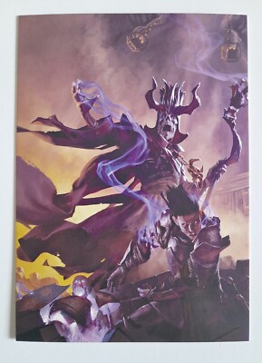 Dungeons &Dragons Dungeon Master Guide (5th Edition) Cover Art Postcard ...