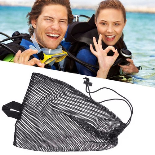 Swim Dive Net Bag Dive Drawstring Bag Snorkel Flippers Storage Quick ...