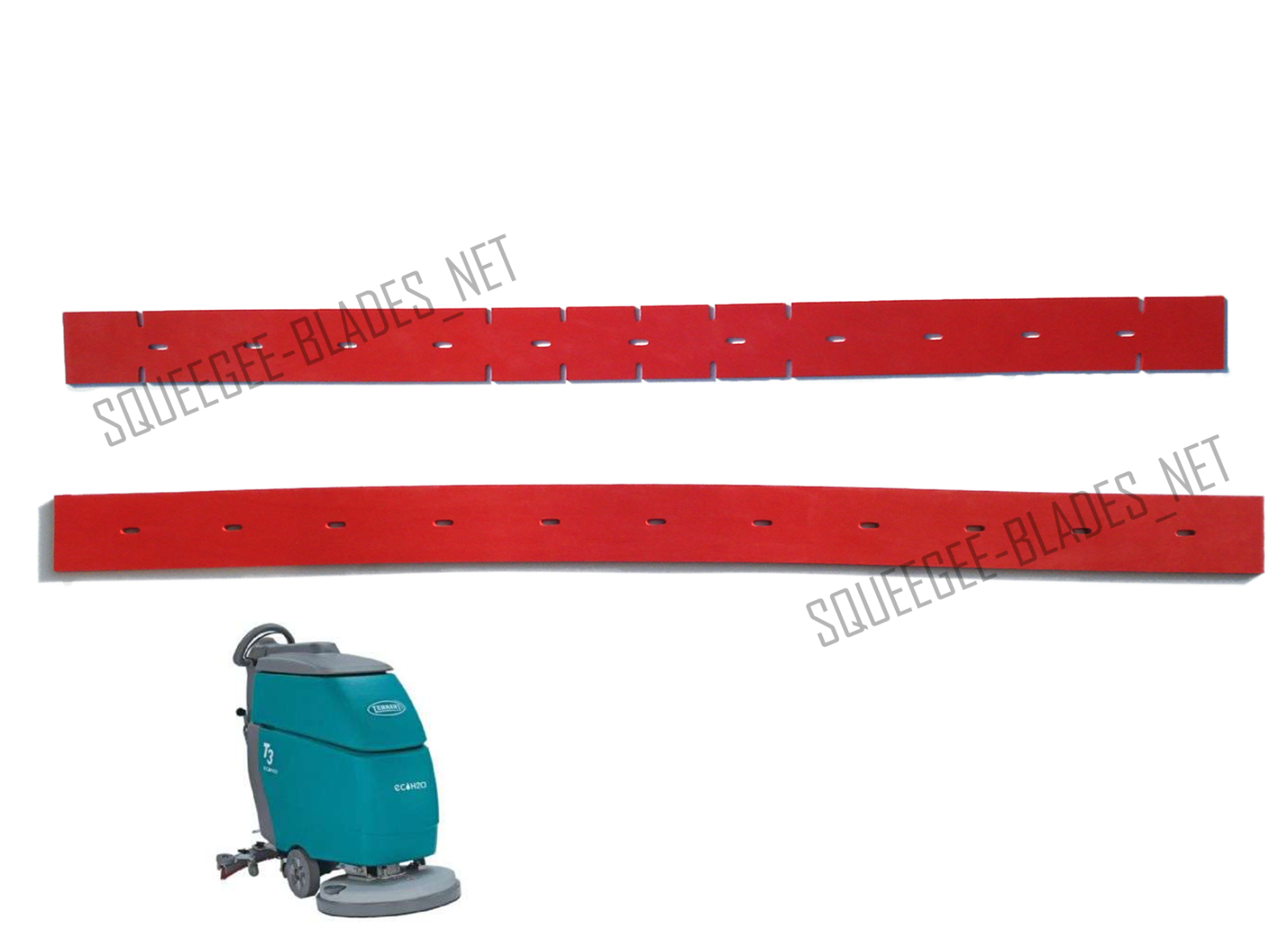 Squeegee set for TENNANT T3 - FREE SHIPPING - HUGE QUANTITY DISCOUNT | eBay