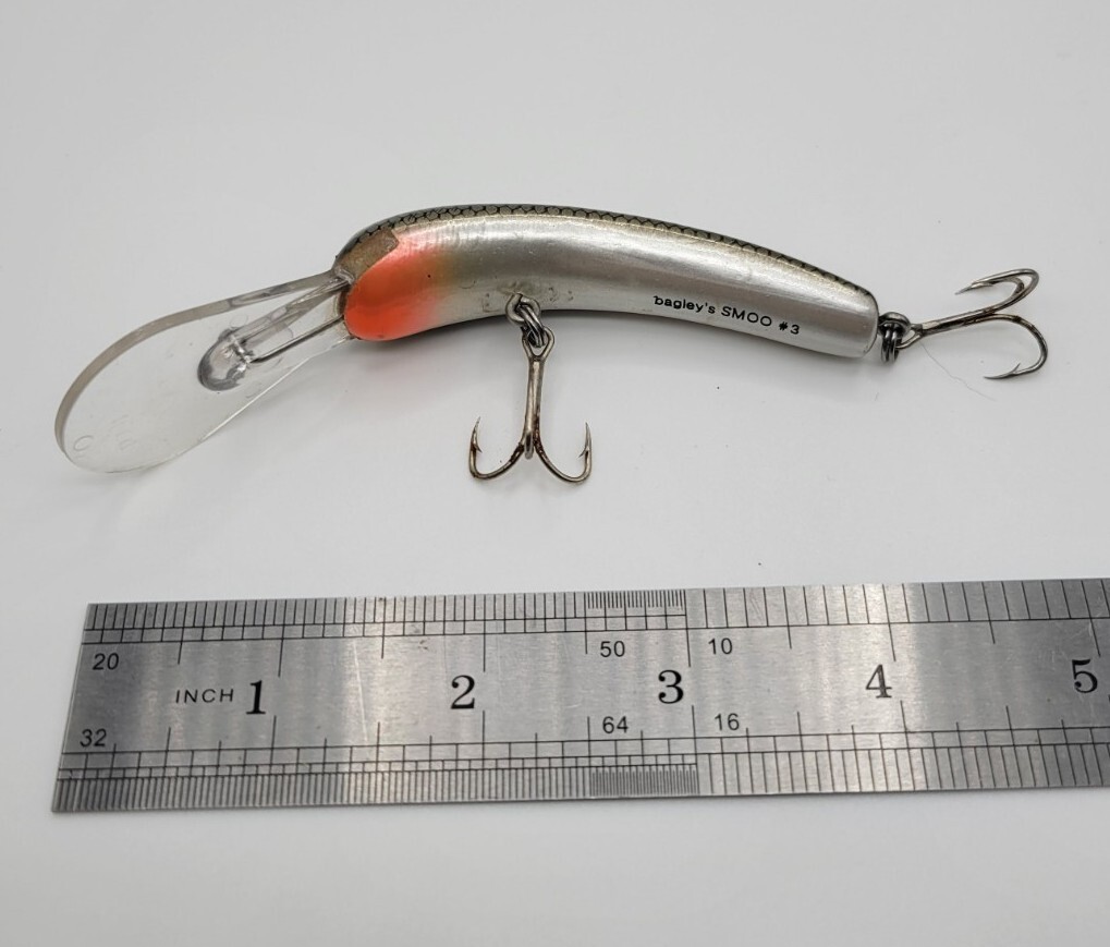 Vintage Bagley Smoo #3 Fishing Lure | eBay