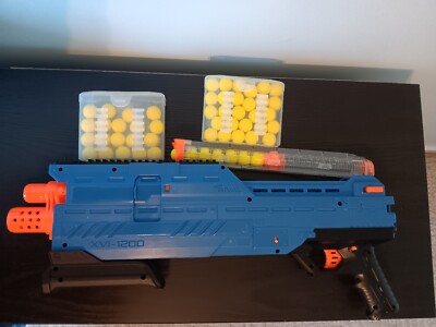 NERF Rival Atlas XVI-1200 Blaster - Blue 630509481545| eBay