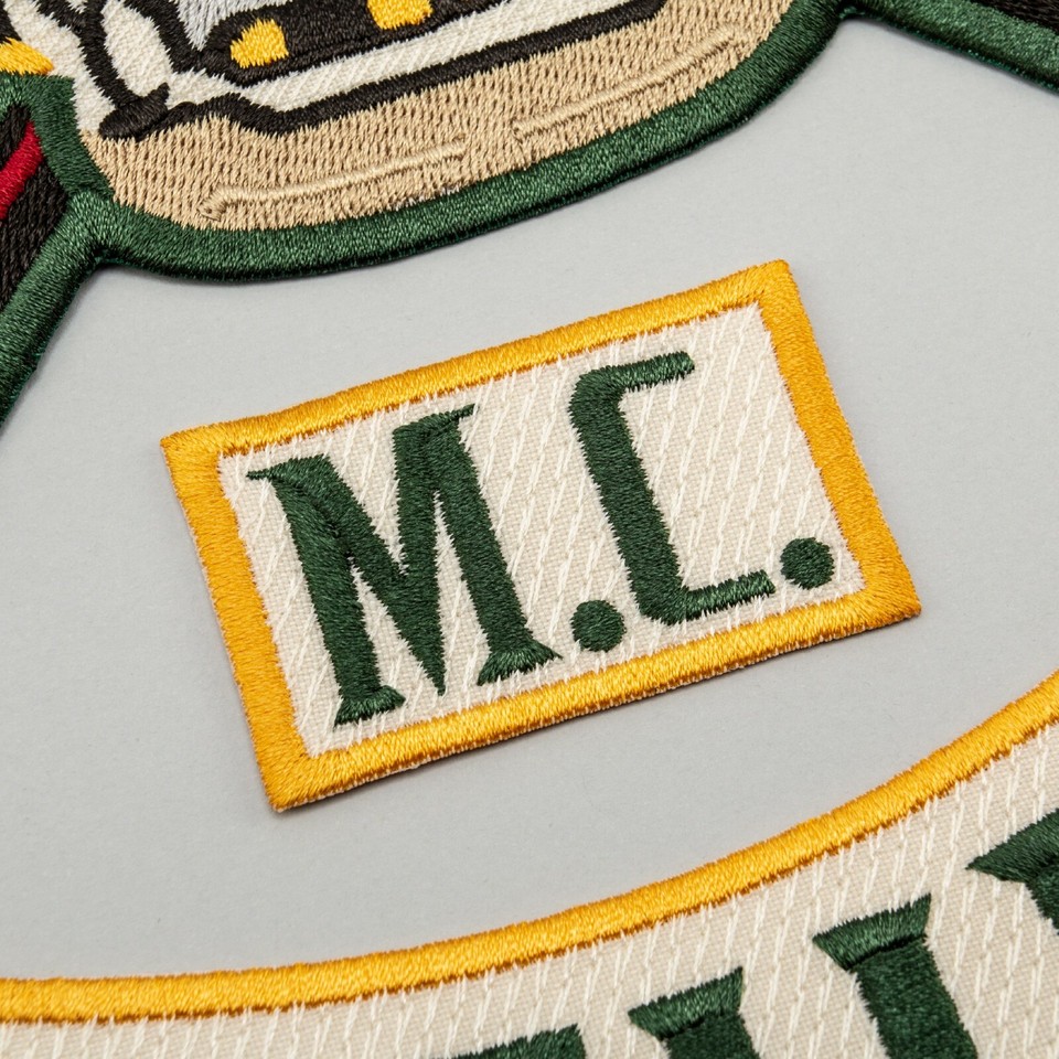 Mayans Southern Cali M.C. Back Patch, Biker Gang Embroidered Emblem, 2 ...