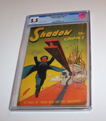 Shadow, Volume 8, #9 - Street & Smith 1948 Golden Age Issue - CGC FN- 5.5 | eBay