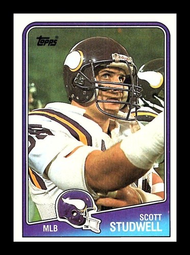1988 TOPPS NFL Football Trading Card #158 🏈 SCOTT STUDWELL, Minnesota ...