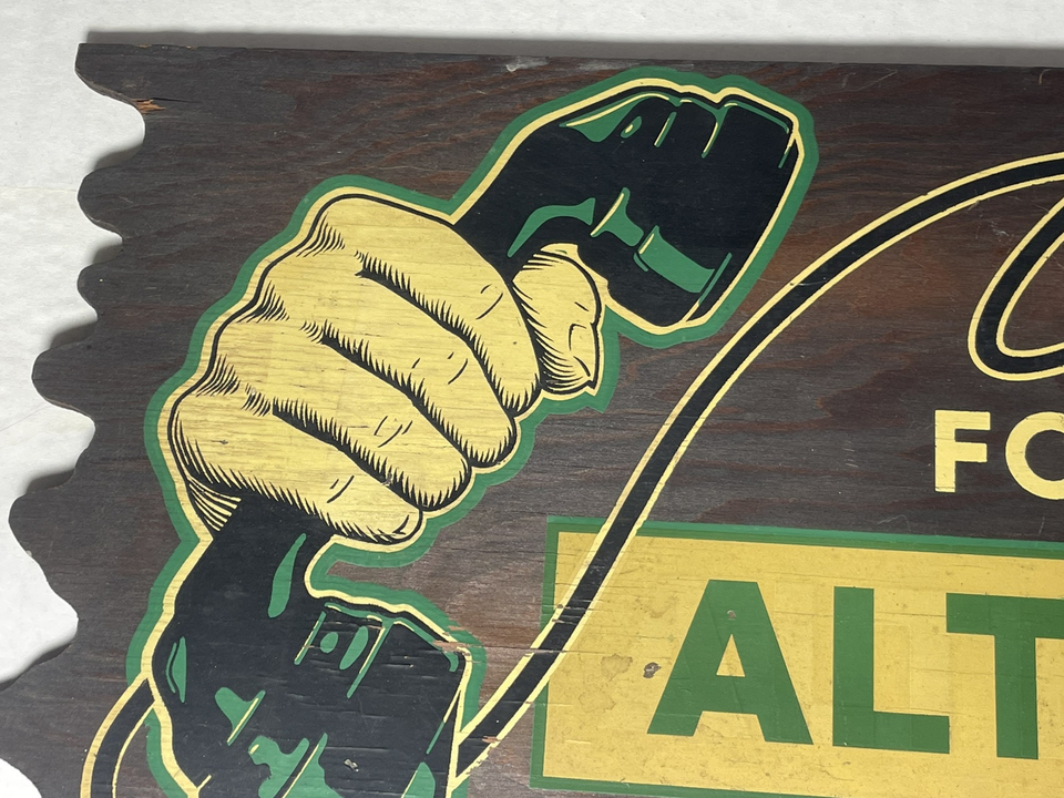 VINTAGE 1940s ALTES BEER SIGN DETROIT MICHIGAN | eBay