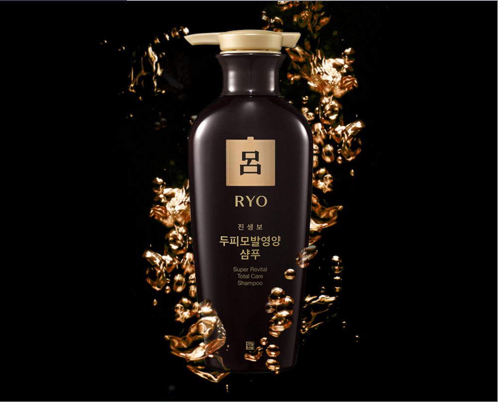 Ryo Super Revital Shampoo 13.5OZ For Normal&Dry Scalp Smoothing Hair K ...
