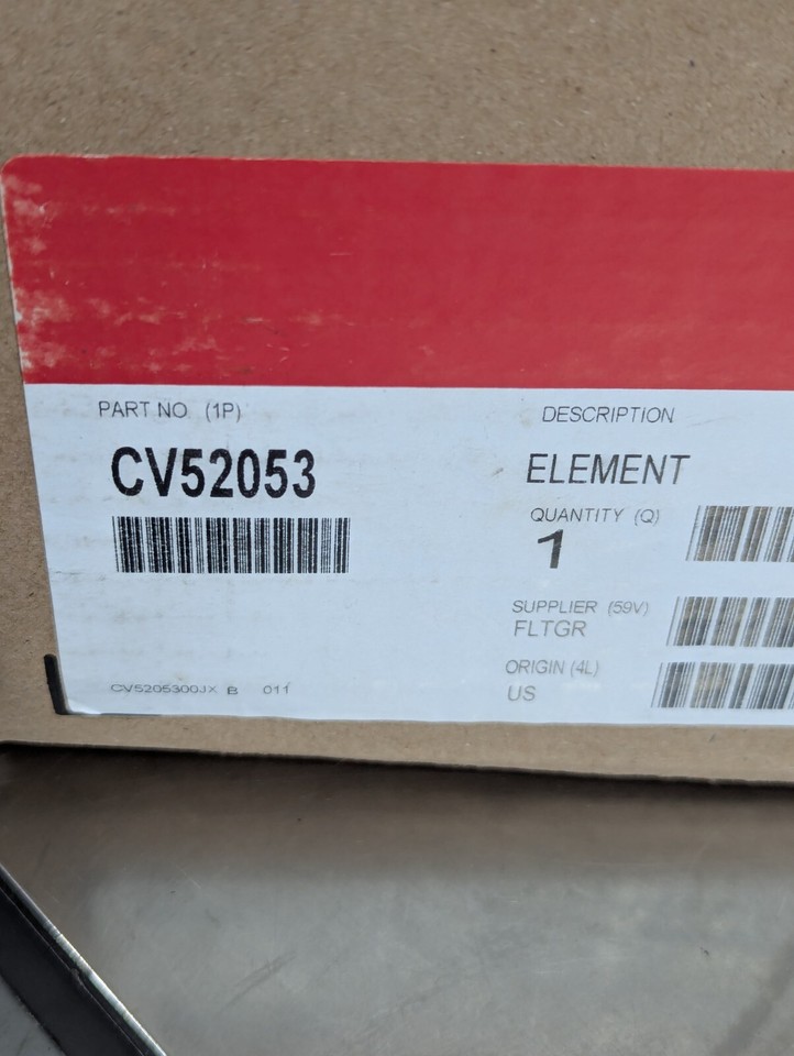 GENUINE CUMMINS CV52053 FLEETGUARD CCV CRANKCASE VENT FILTER OEM (NEW ...