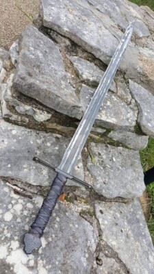 WILD CUSTOM HANDMADE 30 INCHES LONG IN HIGH ACID STEEL HUNTING PERFECT ...