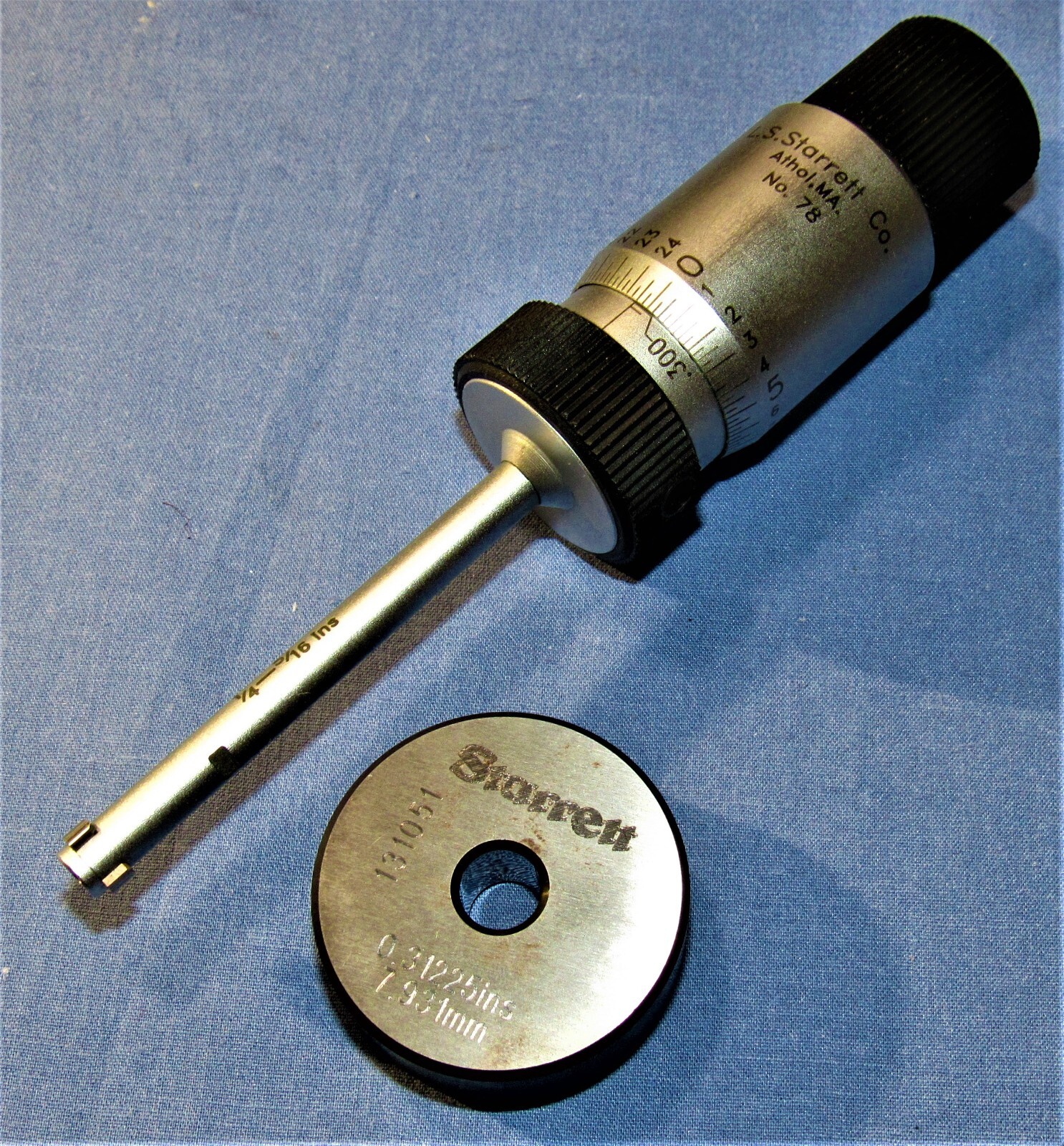 Starrett 78Z-312 Internal Micrometer 3 Point Contact LAST ONE IN STOCK ...