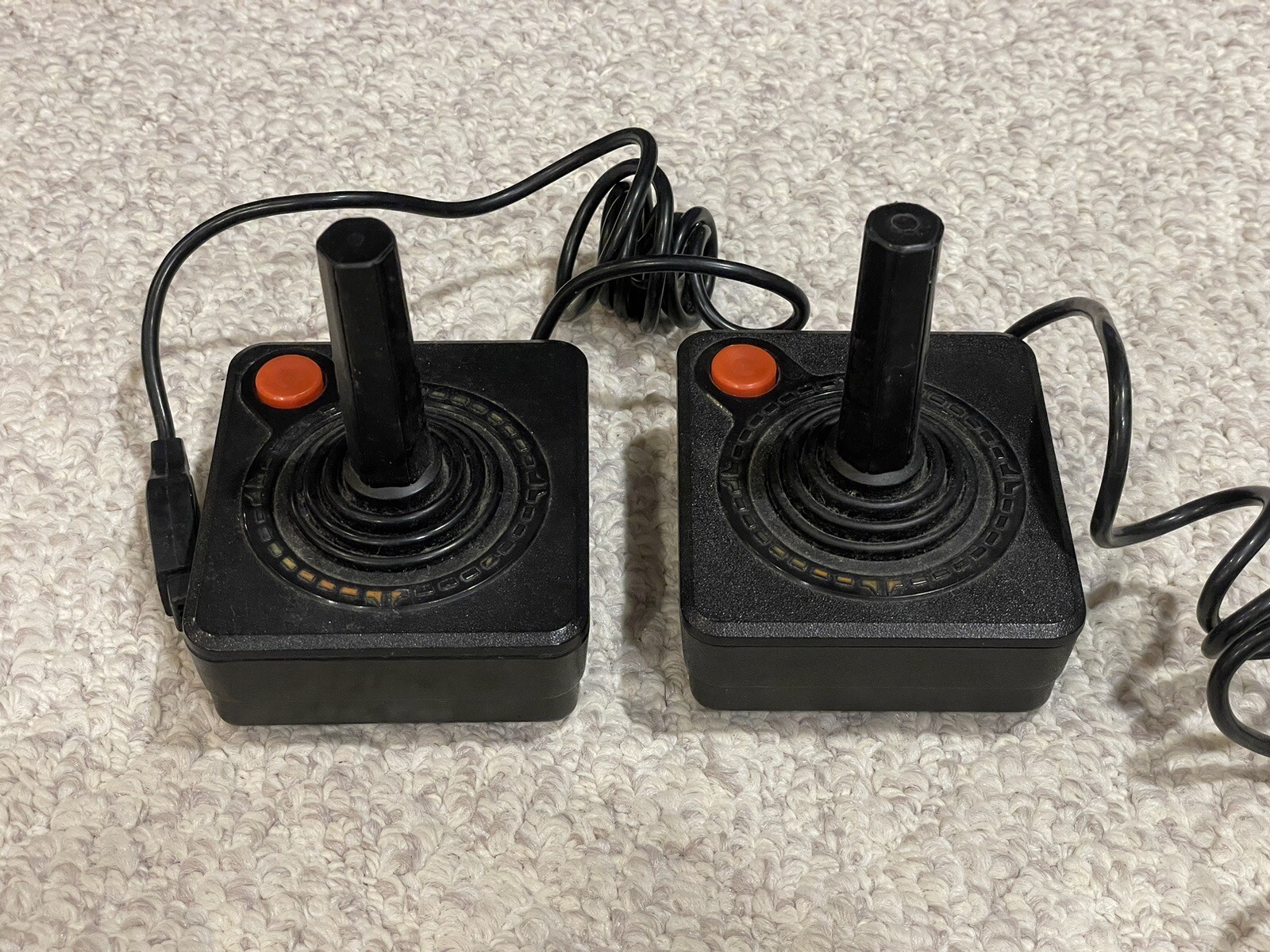 Lot Of 2 Vintage Original Atari 2600 Joystick Controller Wired | eBay