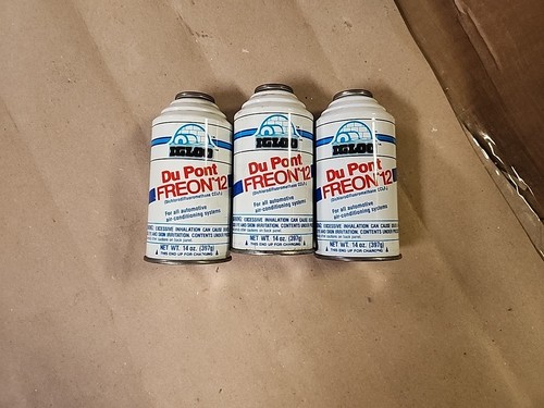 R12 Refrigerant Freon Vintage Dupont NOS cans 14 oz BIG CANS CLEAN | eBay