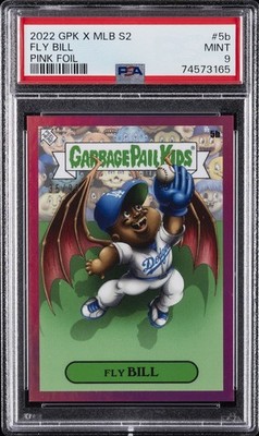 2022 TOPPS GPK GPK X MLB SERIES 2 ALEX PARDEE PINK FOIL #5B FLY BILL 35 ...