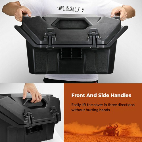 42QT For Polaris RZR PRO XP / XP 4 UTV Rear Cargo Storage Box 2020-2025 ...