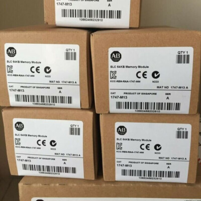 Factory Sealed AB Allen Bradley 1747-M13 / A SLC 64KB Memory Module US ...