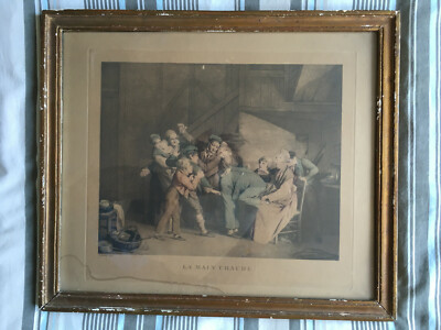 lithographie LA MAIN CHAUDE Louis BOILLY | eBay
