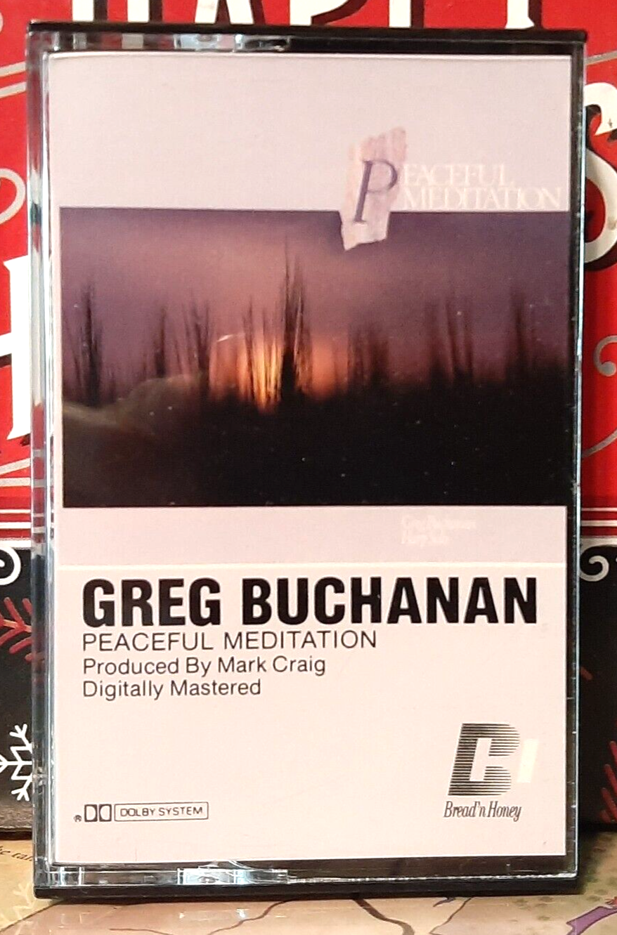 GREG BUCHANAN / PEACEFUL MEDITATION CASSETTE 1987 BREAD 'N HONEY ~ JUST AS I AM | eBay