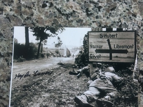 HAYDEN FURROW 8TH INF DIVISION HURTGEN FOREST & ETO VETERAN RARE SIGNED ...