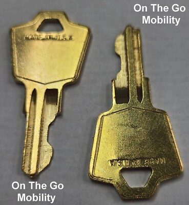 1 PRIDE MOBILITY SCOOTER KEY A126 GoGo, Celebrity, Victory, Legend ...