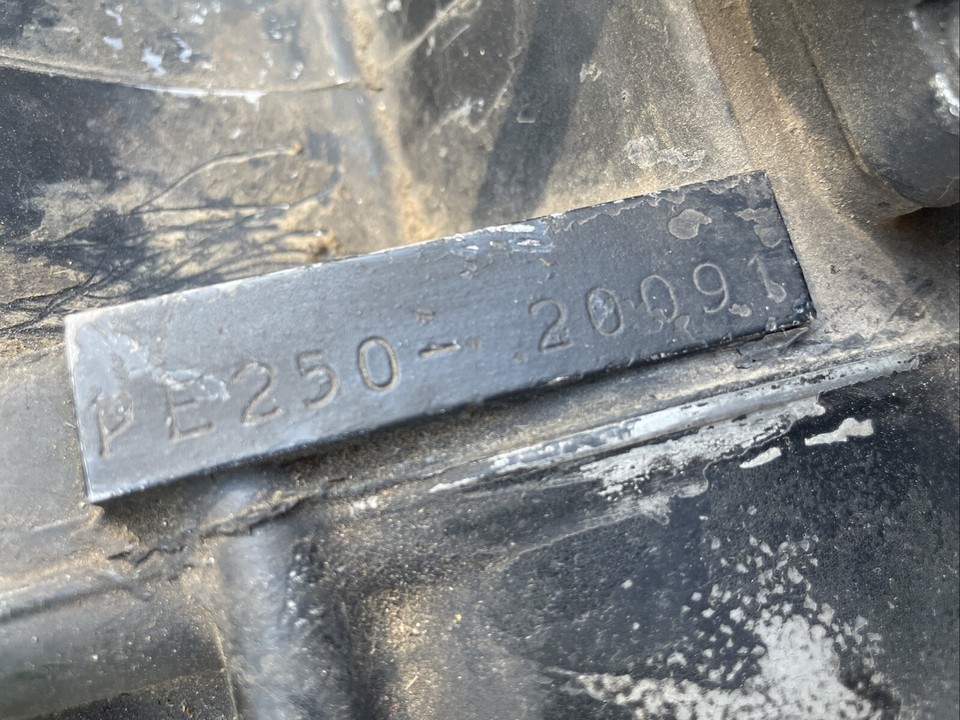 1978 Suzuki PE250 PE 250 PE250C Engine Motor Kickstarter Kicks Through ...