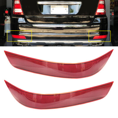 L/R for 10-12 Mercedes GL X164 FL 320 350 420 450 500 Rear Reflector ...