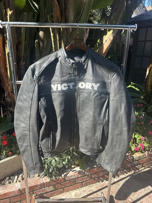 Victory motorcycle jacket Men’s 3XL. Fits Like A 2 XL | eBay