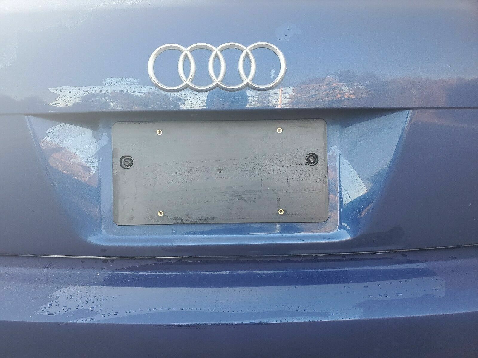 Rear License Plate Tag Mount Bracket for AUDI A3 S3 2006-2013 + Screws ...