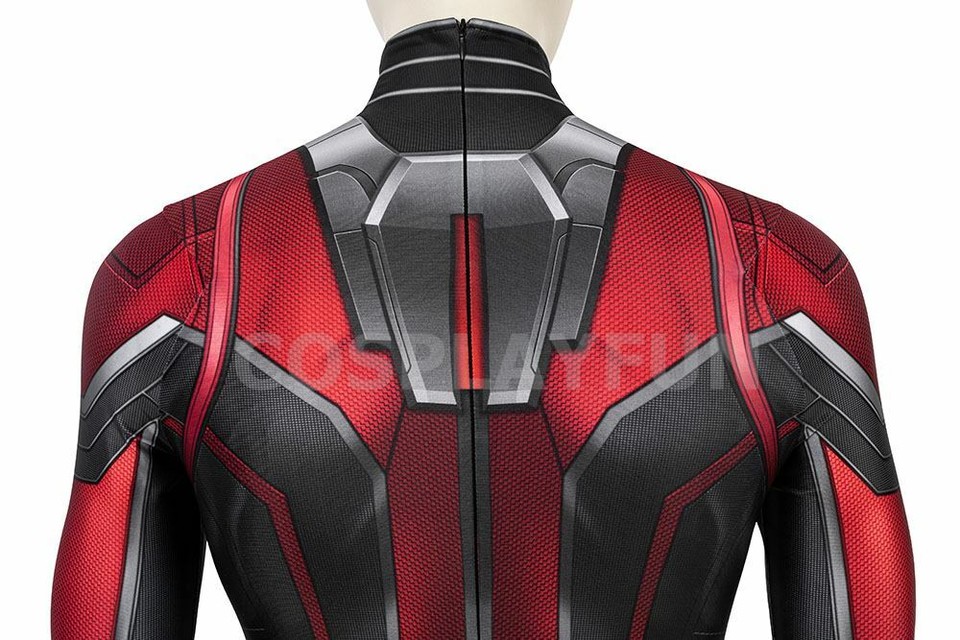 Ant-Man and the Wasp Costume Cosplay Suit Scott Lang Holloween Outfit ...