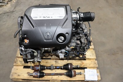 07 08 ACURA TL 3.2L j32a3 Engine & Automatic Transmission (VIN 6 6Digit ...