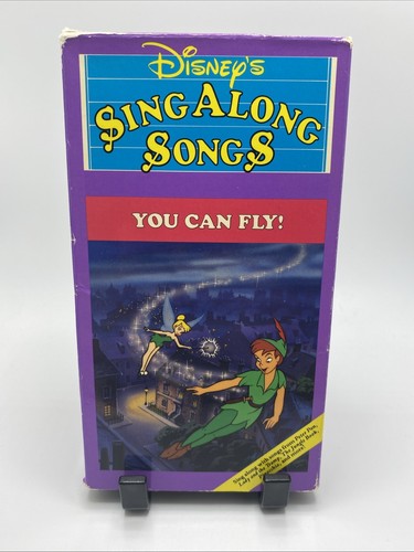 Disney’s Sing Along Songs You Can Fly! Peter Pan Tinker Bell (VHS 1988 ...