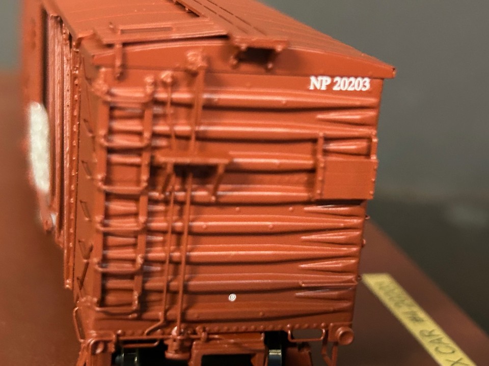 HO Brass W&R Northern Pacific NP 41 ft Outside Braced USRA Box Car FP | eBay