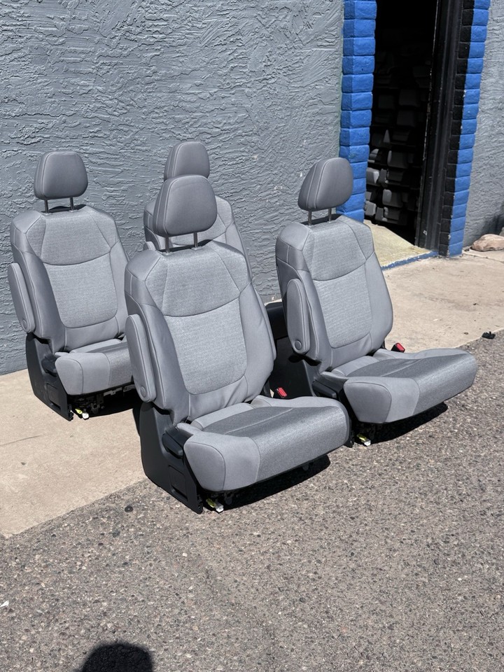 New 4 Seats Gray Cloth Bucket Seats Van Bus Sprinter Project Rv ...
