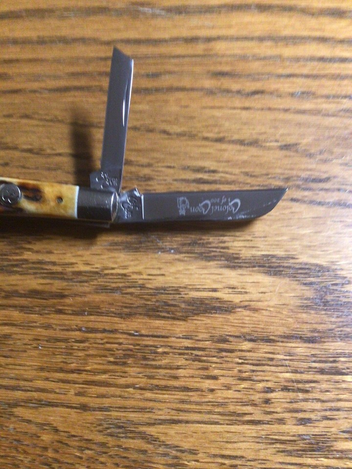 Colonel Coon Stag 4 blade Congress Knife | eBay