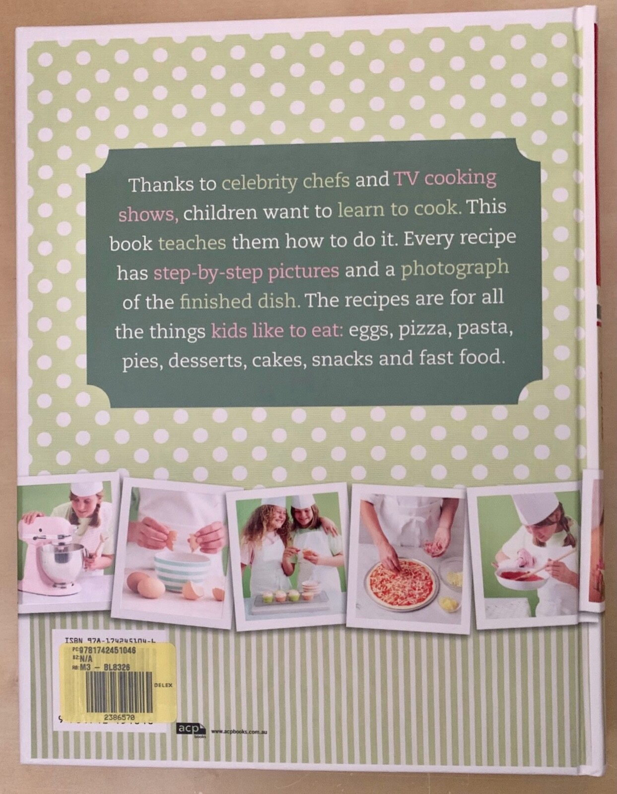 The AWW Cooking School For Kids Learning to Cook Step by Step Hardcover ...