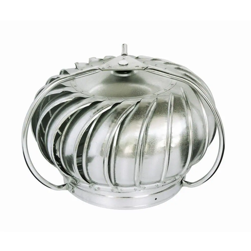 12" Wind Turbine Replacement Head Attic Exhaust Vent Roof Rotary ...