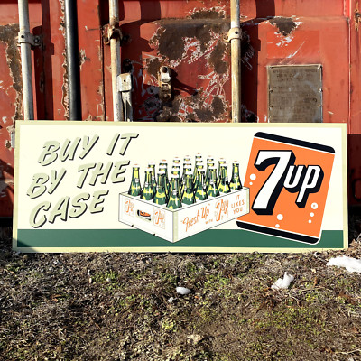 4ft 7up Soda Case Sign Vintage Style Repop Sign | eBay