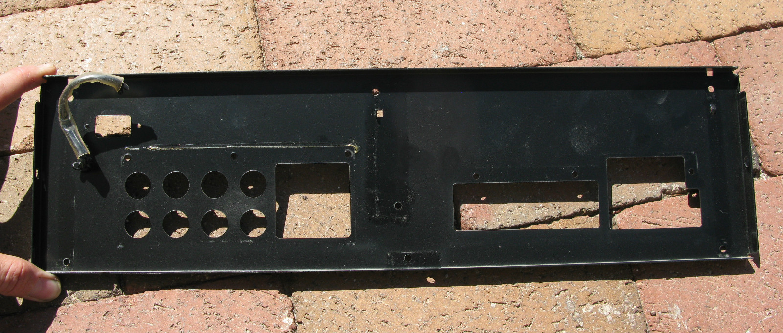 Technics SA-300 Receiver REPAIR PART - Rear Panel w/ Connector Holes | eBay