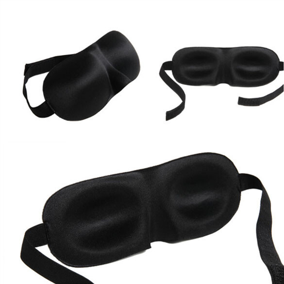 3D Eye Patch Breathable Portable Sponge Eyes Hood Travel Supplies ...