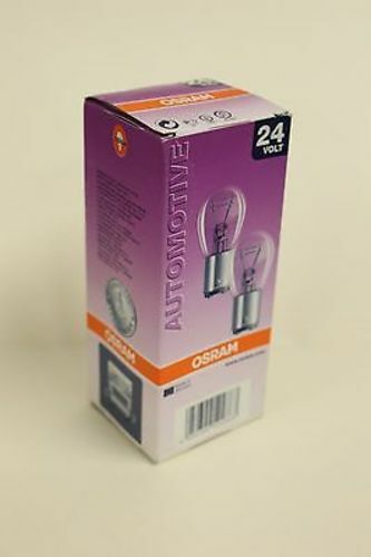 Pack of 10 OSRAM Automotive Bulbs 24V, P21/5W, BAY15d, 7537 Tail Break ...