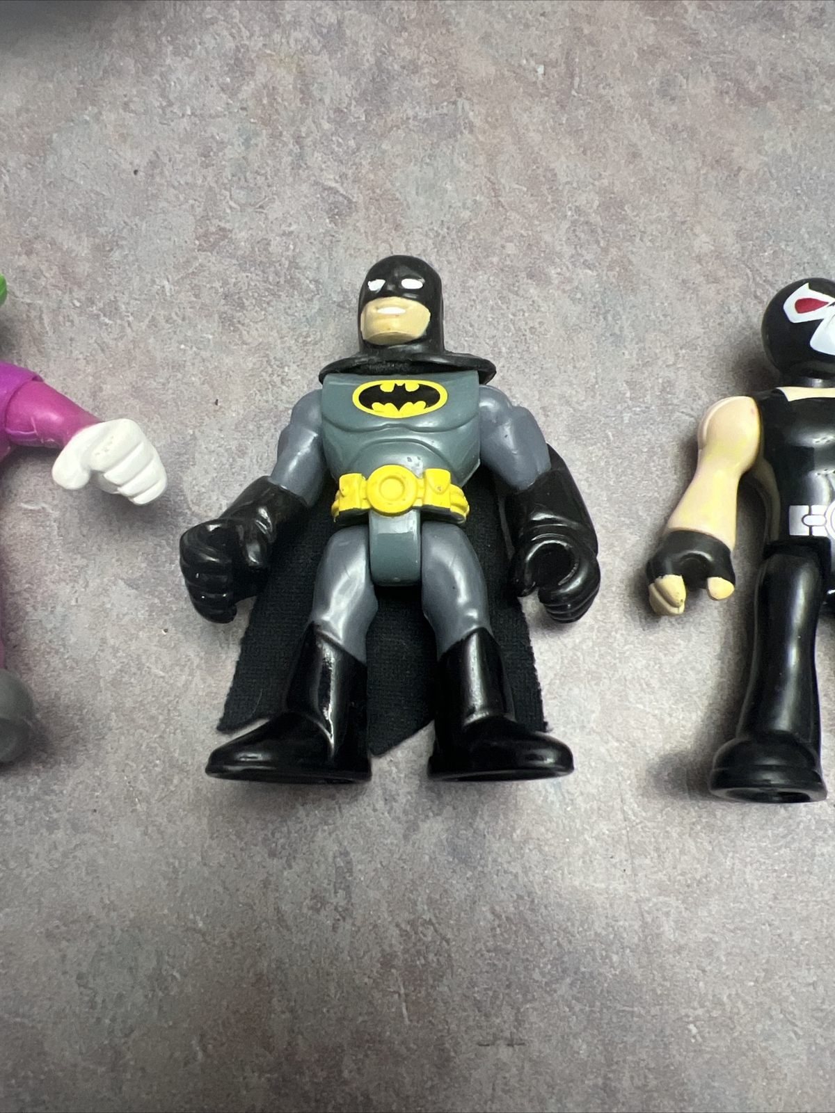 Lot of 3 Fisher-Price Imaginext DC Super Friends Bane Joker Batman ...