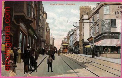 20142 - GREAT BRITAIN - VINTAGE POSTCARD - Exeter, Fore Street | eBay UK