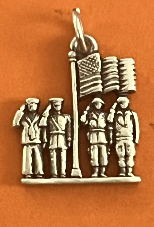 James Avery Retired Sterling Silver Military Soldiers… - Gem