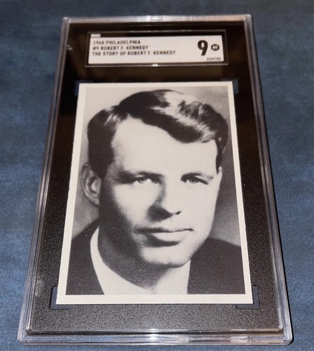 ROBERT F. KENNEDY 1968 STORY OF KENNEDY SGC 9 Mint Vintage Politics ...