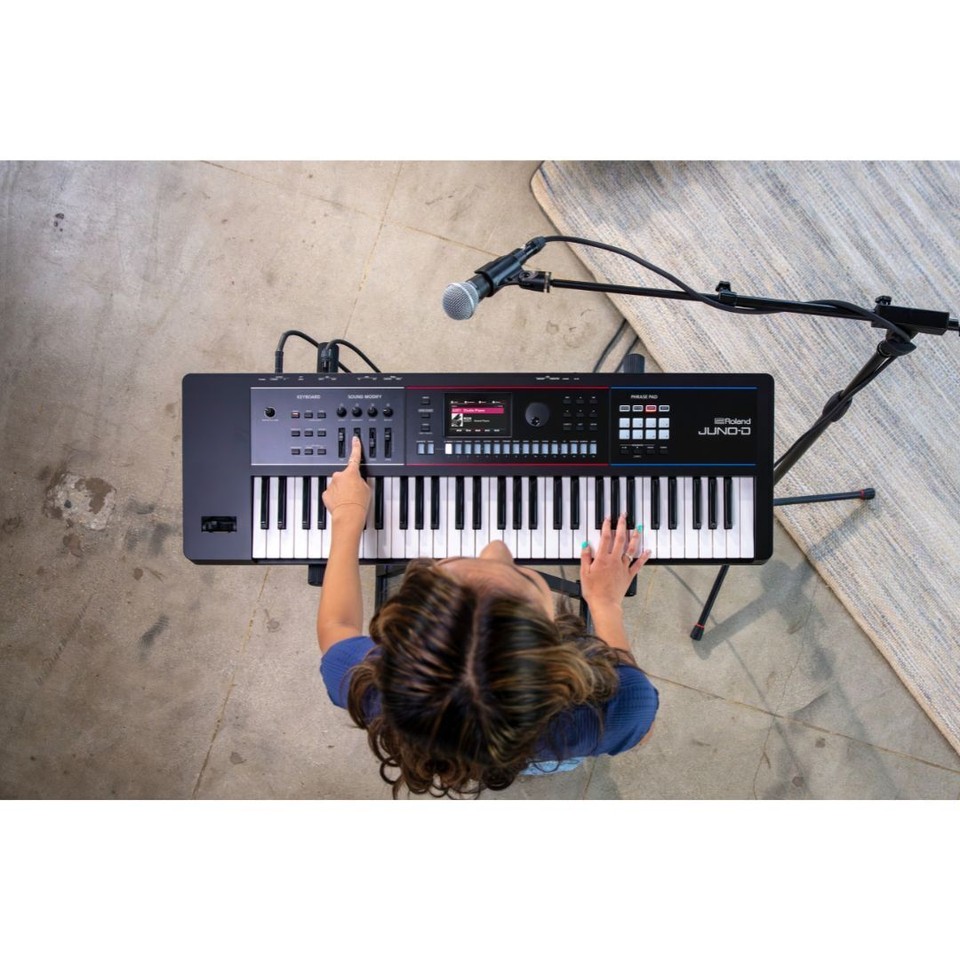 Roland JUNO D6 61 Key Synth Action Keyboard Synthesizer with ZEN Core ...