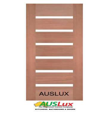 6 horizontal glass panel internal and External solid core door Many ...