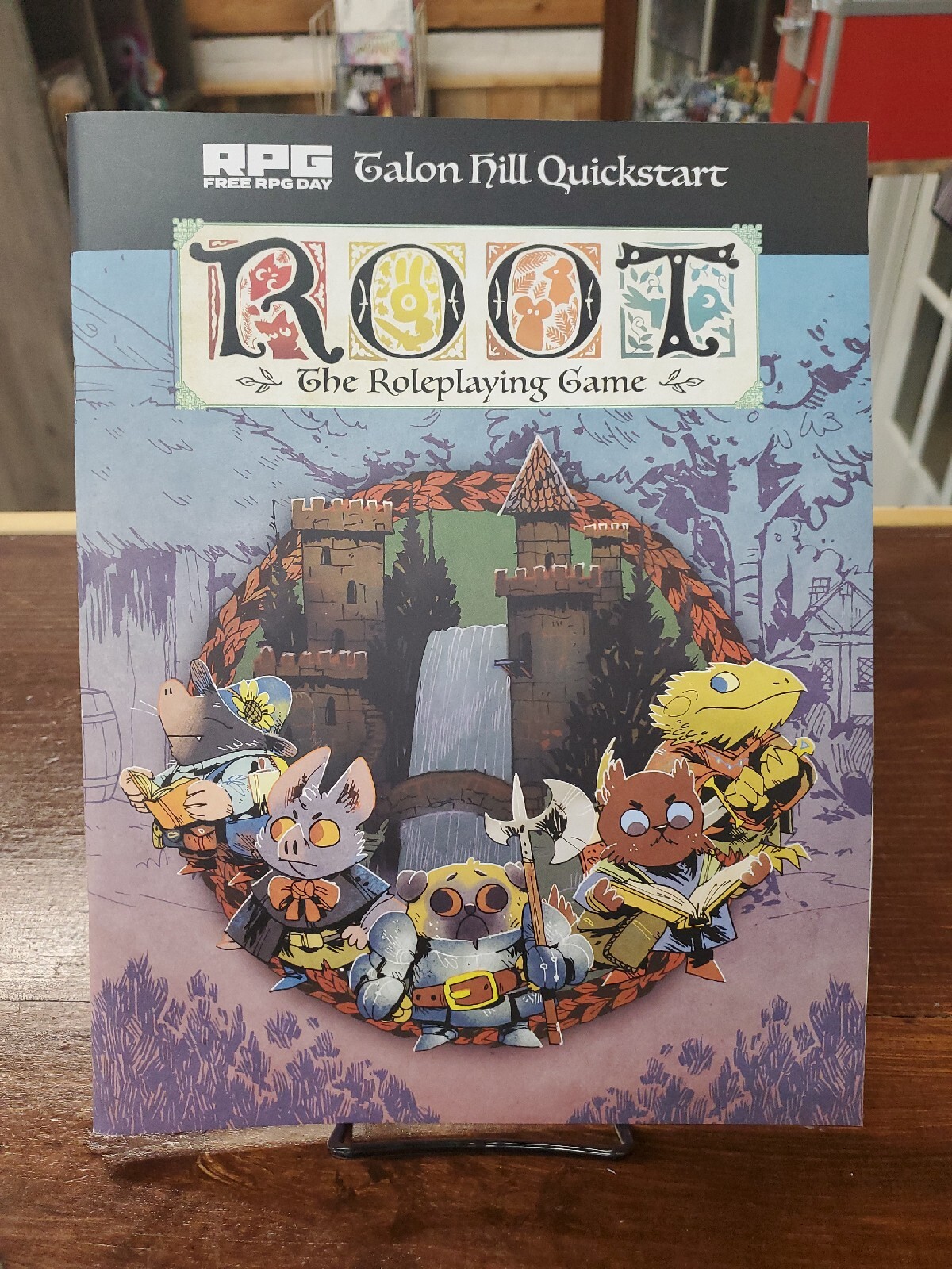 Free RPG Day 2022 New Soft Cover Talon Hill Root The Roleplaying Game ...