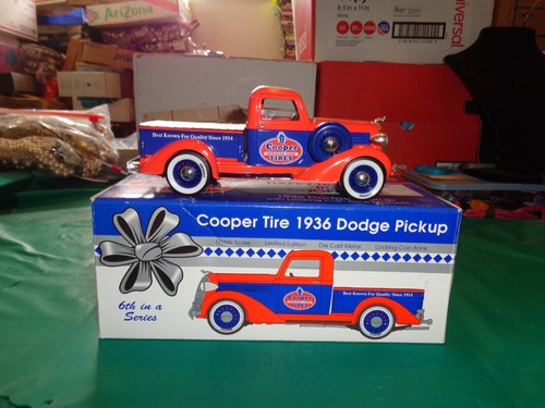 Liberty Classics Cooper Tire 1936 Dodge Pick-up Die Cast Bank NIB 6th ...