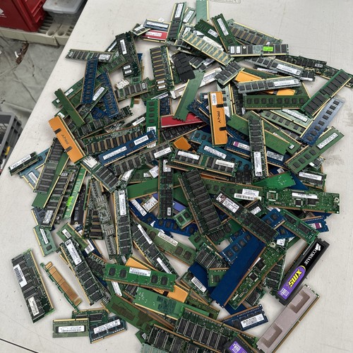 7.65Lbs of SCRAP Hi-Yield Computer Ram Memory for Gold Recovery ONLY | eBay