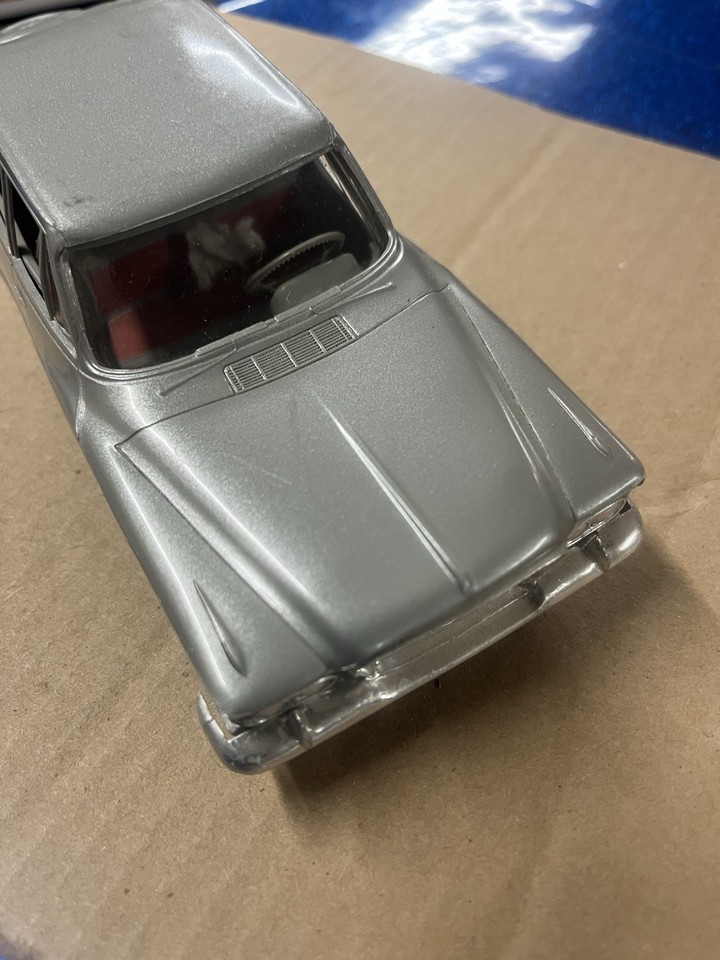 dealer promo model cars 1960 Plymouth Valiant Lancer 4 Dr silver | eBay