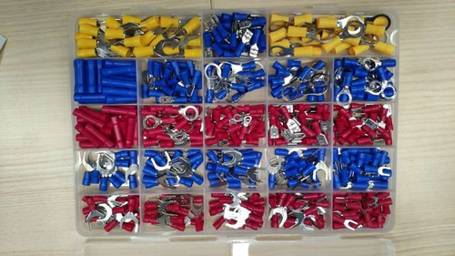 500Pcs Car Wire Assorted Insulated Electrical Terminals Connectors ...