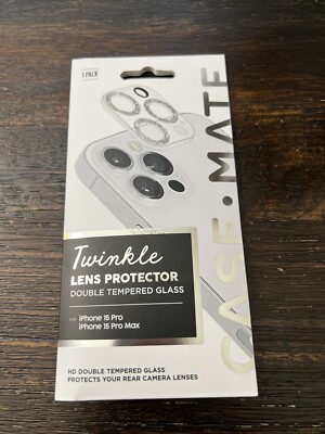 Case-Mate Lens Protector for Apple iPhone 15 PRO & 15 PRO MAX Twinkle ...